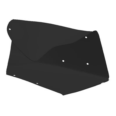 INTERNAL AIR DEFLECTOR RIGHT FLAT BLACK