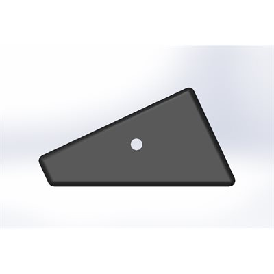 SUPPORT WIND DEFLECTOR